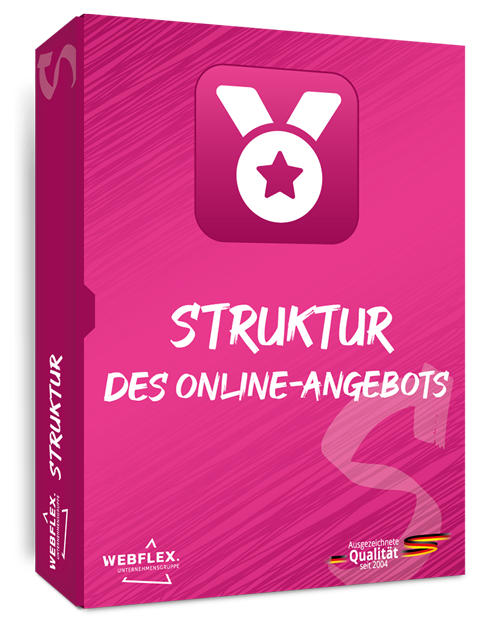 Struktur des Online-Angebots